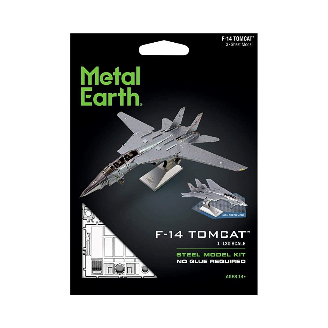 Metal Earth - F-14 Tomcat 3D Scale Model – Air Zoo